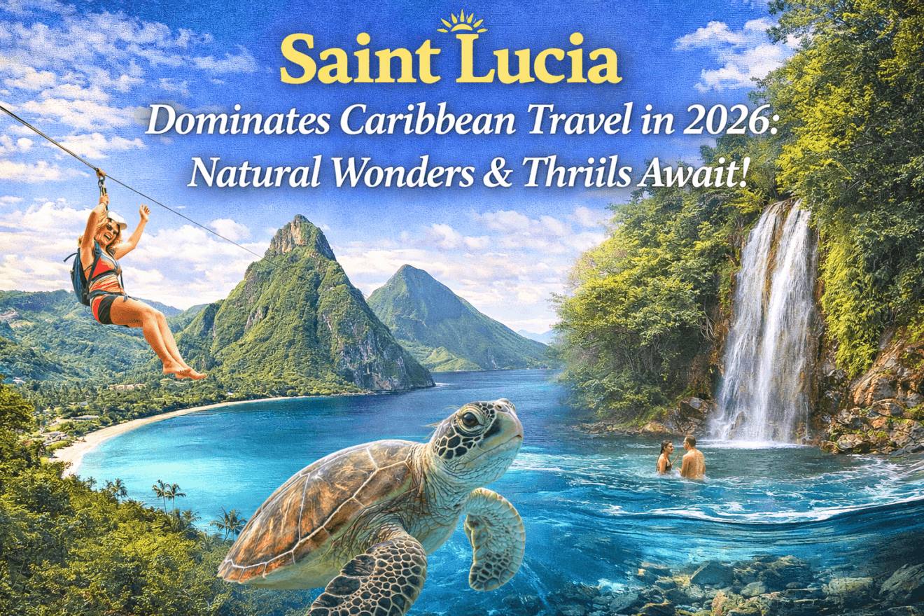 Saint Lucia Dominates Caribbean Travel in 2026: Natural Wonders ...