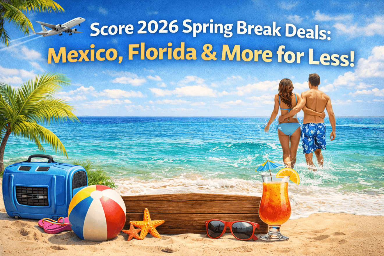 Score 2026 Spring Break Deals: Mexico, Florida & More for Less!